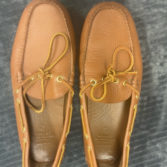 Brooks Brothers | Shoes | Brooks Brothers Brown Leather Boat Shoes ...